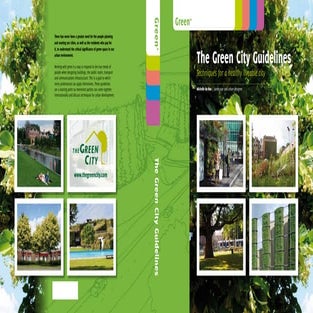 The Green City Guidelines. | PDF | Civil Engineering Industry | Industries