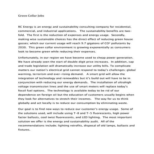 Creating climate wealth | PPTX