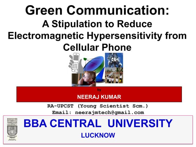 Green Communication