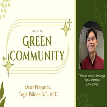 Green Community_Gideon Ekaputra Tanonggi - GIDEON EKAPUTRA TANONGGI.pdf