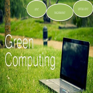 Green computing-ind | PPTX