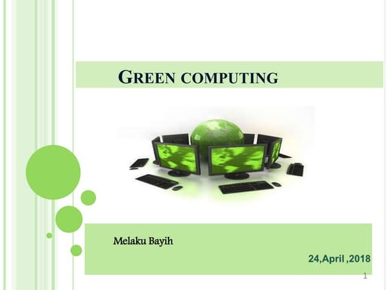 green computing | PPT