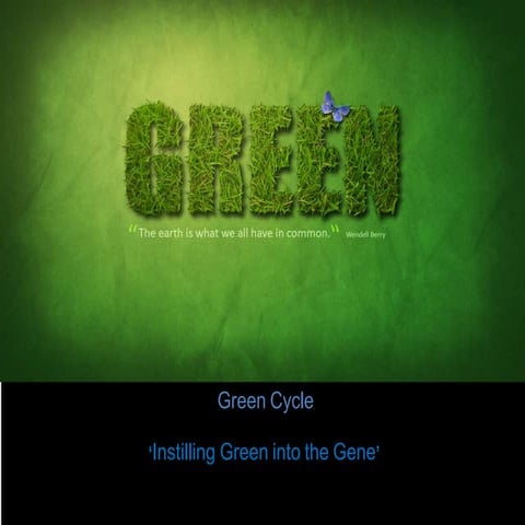 Green Cycle | PPTX
