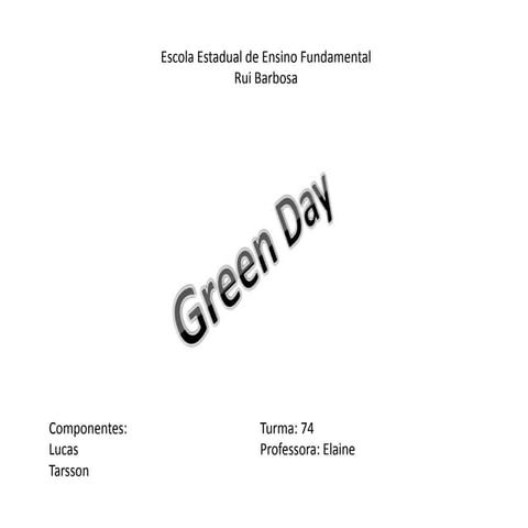 Green day | PPT