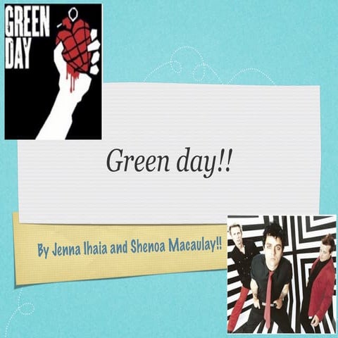 Green day | PPTX