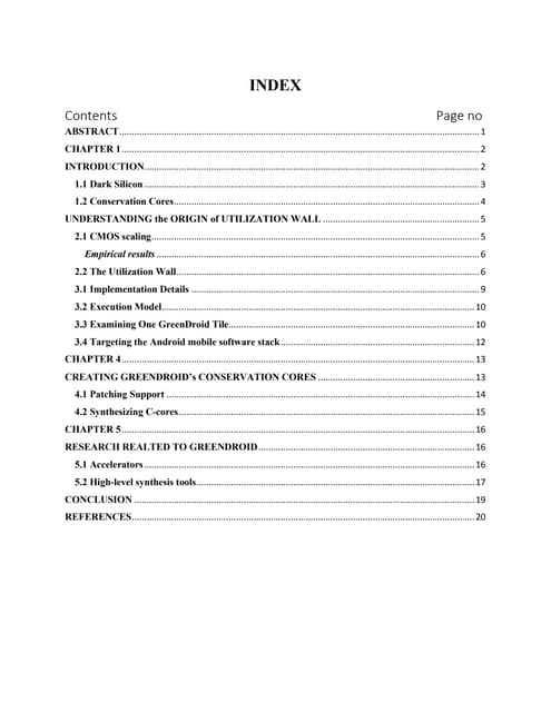 Greendroid ppt | PPTX