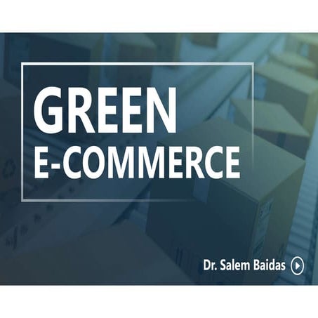 Green E-Commerce | PDF