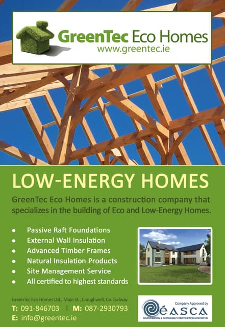 Greentec Eco Homes presentations