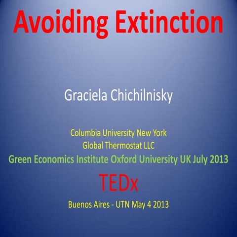 Avoiding Extinction | PPTX