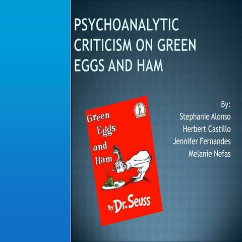 Green Eggs And Ham | PPTX