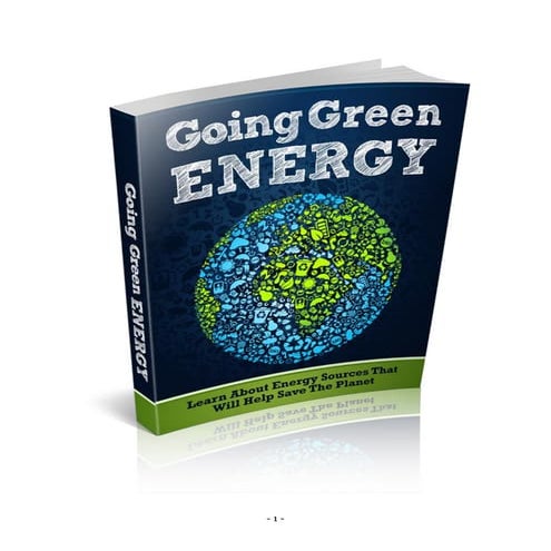 All About Green Energy | PDF