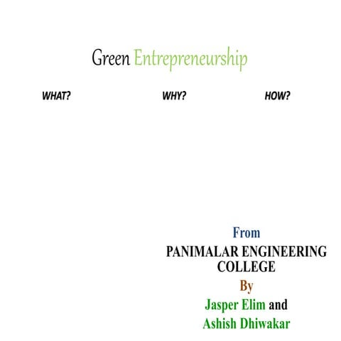 GREEN MOMENT , NATURE , GREEN SPACE AND GREENERY | PPTX