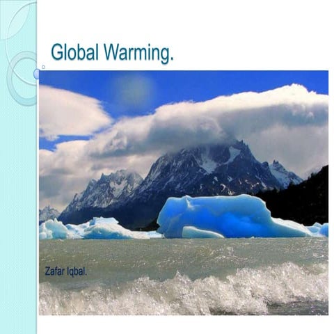 Green erath global wrming | PPTX