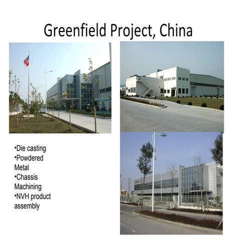 Greenfield Project | PPT
