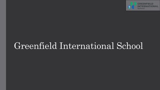 INTERNATIONAL SCHOOL | PPTX