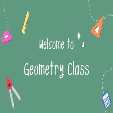 Green Geometry Class Syllabus Presentation.pptx