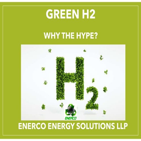 Green H2 (ENERCO Energy) - Why the hype? | PDF