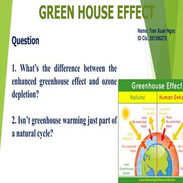 Green house question | PPTX