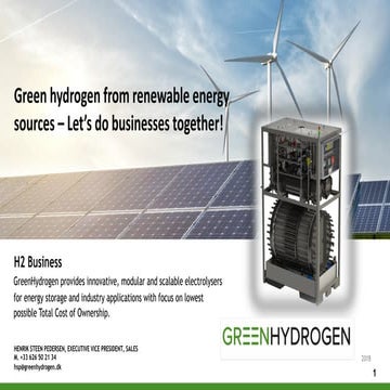 Green Hydrogen Generation.pptx