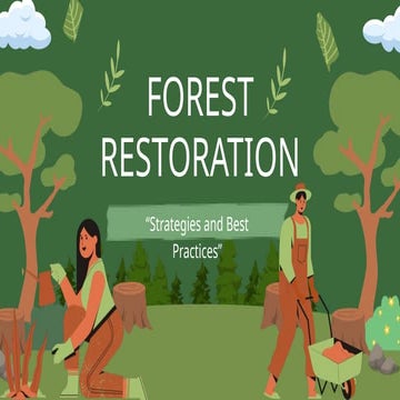 Green Illustrative Forest Restoration Presentation.pptx