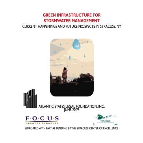 Green Infrastructure for Stormwater Management | PDF