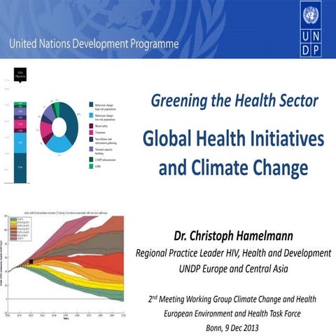 Greening the Health Sector- Global Health Initiatives and Climate ...