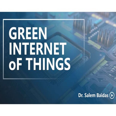 Green Internet of Things | PDF