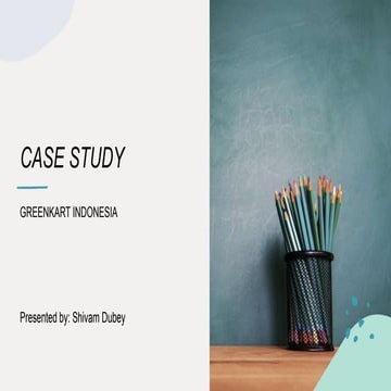 Greenkart indonesia case study with detail info | PPTX