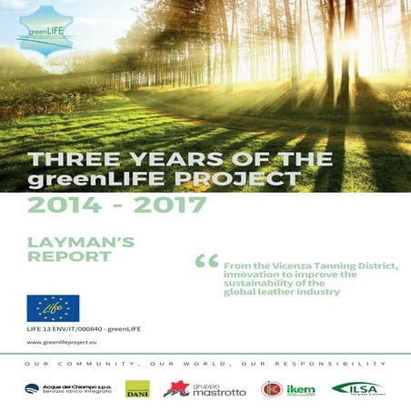 GreenLIFE Layman's Report EN | PDF | Style & Fashion