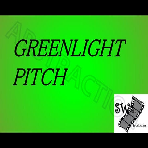 Green light pitch | PPTX | World/International Music | Music