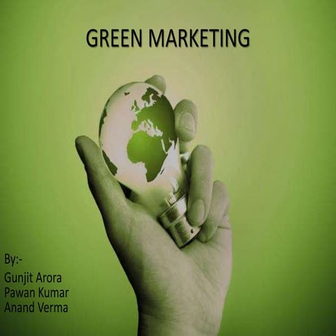 Green marketing | PPTX