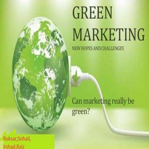 Green marketing | PPTX