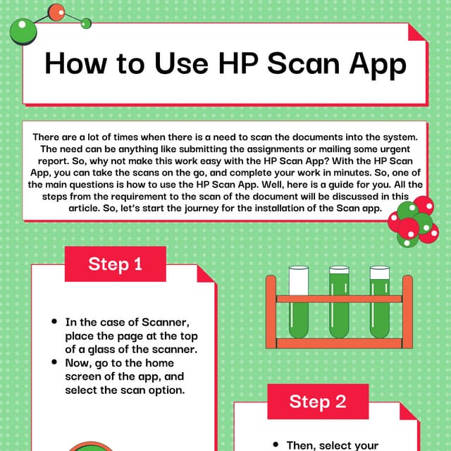How to Use HP Scan App | PDF