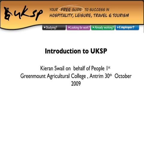 Greenmount Uksp Presentation | PPT | Business | Business and Finance