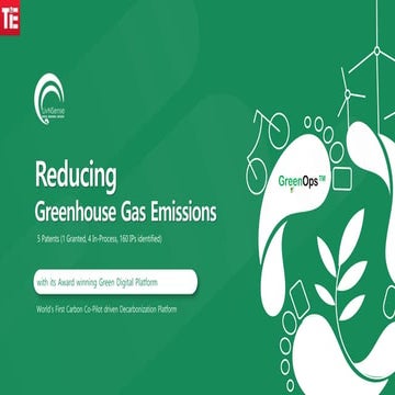 GreenOps - Leading the Path for Zero Carbon Operations - Pitch Deck - TIE .pdf