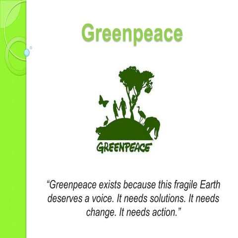 Greenpeace | PPTX