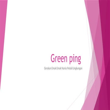 GREEN PING presentation for Environment.pptx