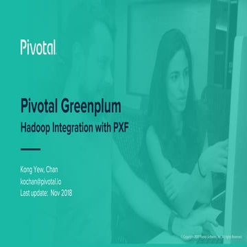 Greenplum-PXF November 2018 | PPT