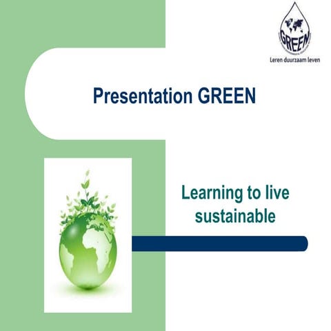 GREEN organization presentation | PPTX