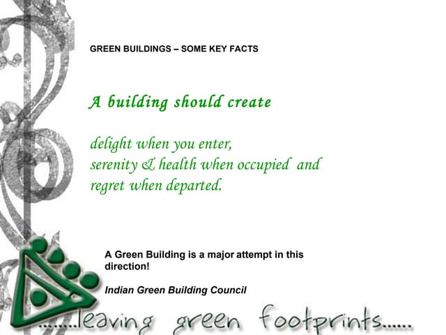 Greenbuilding with examples | PPTX