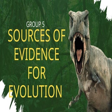 Green Realistic Dinosaur Tour Presentation | PPTX
