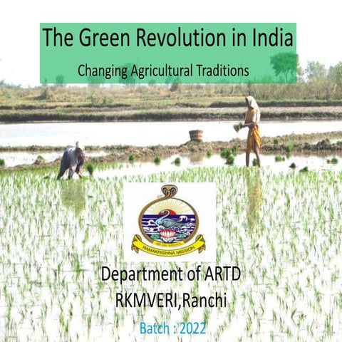 Agriculture revolution | PPTX