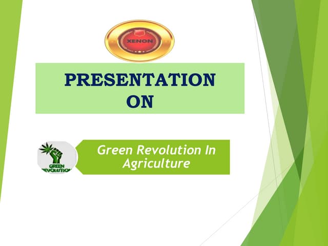 Green revolution India | PPTX