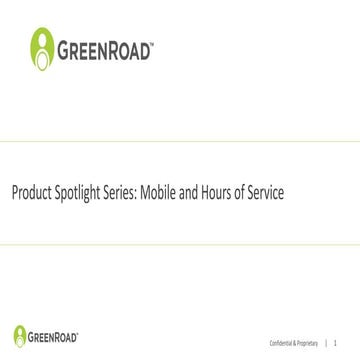 GreenRoad Driver and Fleet Profiles - Successful Driver Safety Programs ...