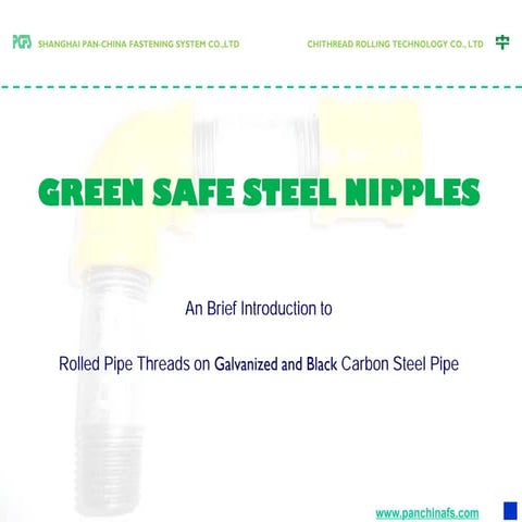 Making of Rolled Threaded Pipes | PDF