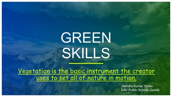 Sustainable Development | PPT