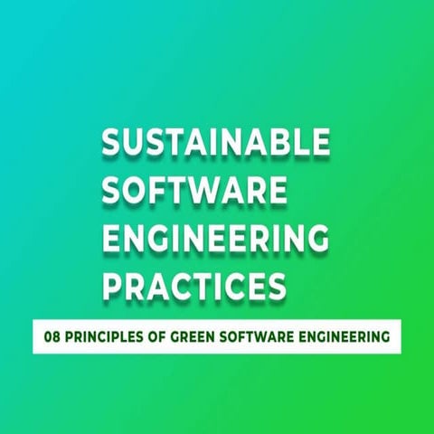 Green Coding- Paving the Way Toward a Greener Cloud | PPT