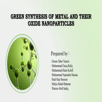 green synthesis of metal and their oxide nanoparticles-2.pptx