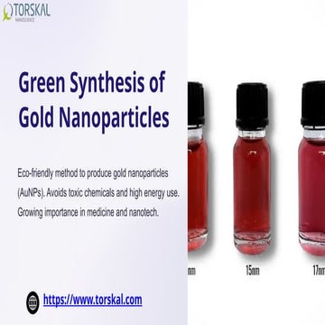 Green Synthesis of Gold Nanoparticles.pptx