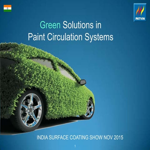 Green technologies for Paint Circulation Systems | PDF